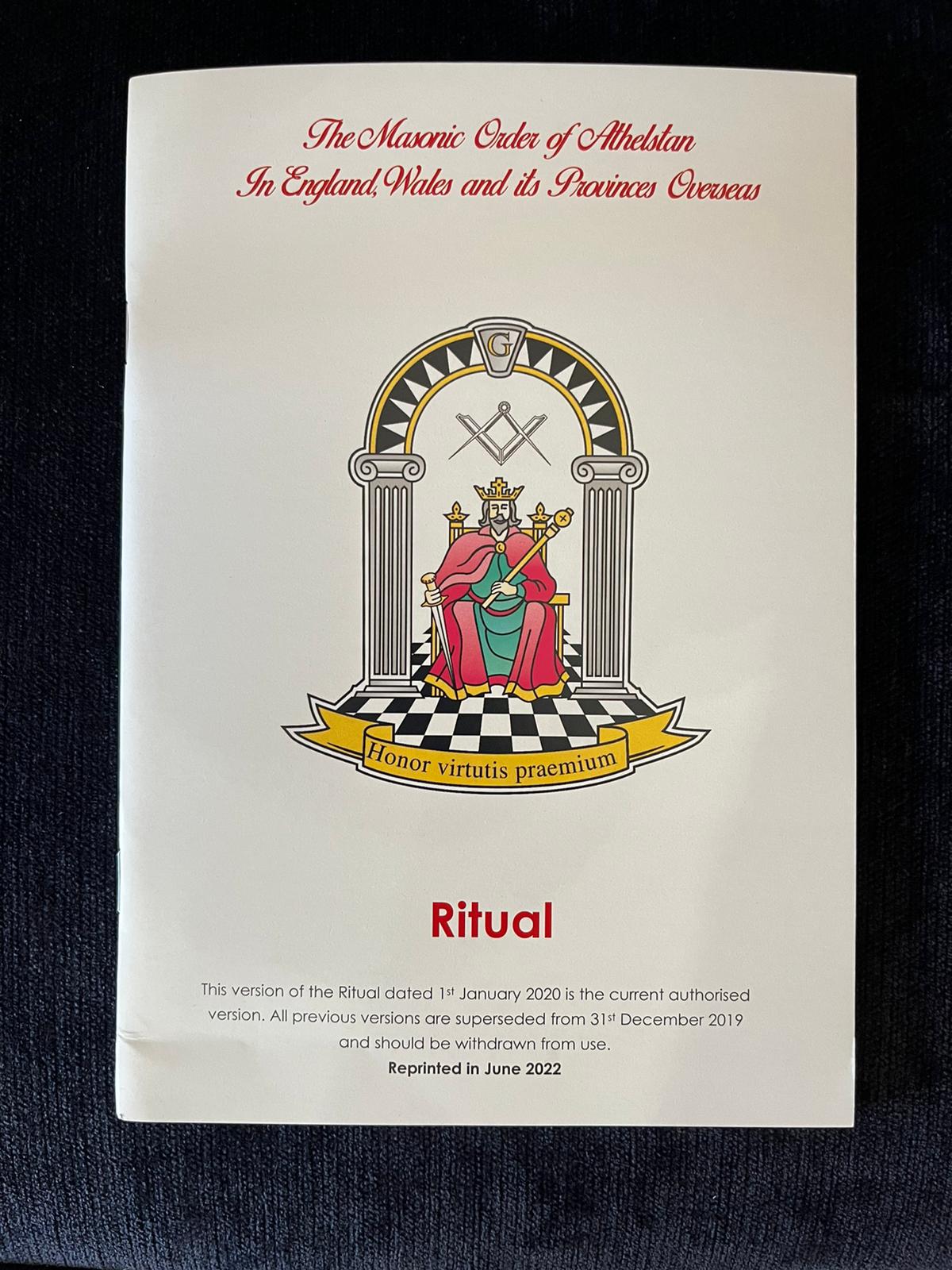 Athelstan Ritual Book | MOA